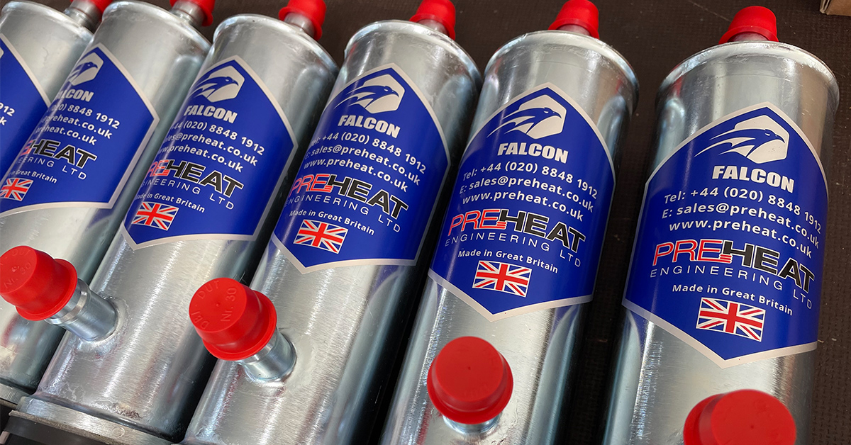 Falcon Engine Coolant Heaters | Preheat Engineering